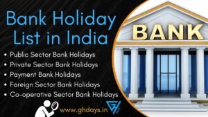 Bank Holiday List 2025 - GHDays