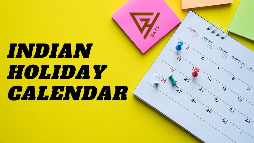 Government Holiday Calendar India 2024 - GHDays