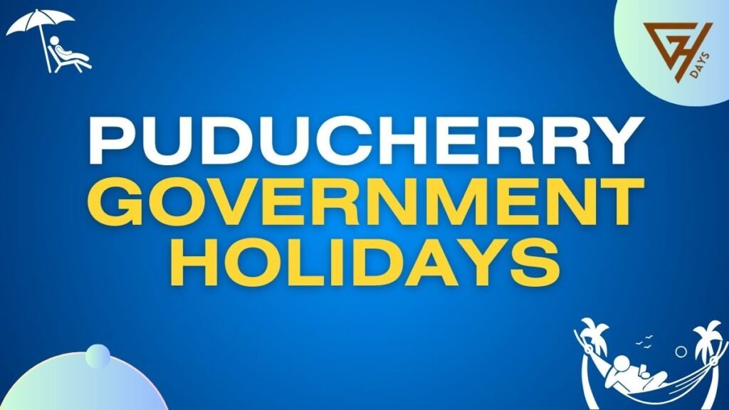 Puducherry Government Holiday List 2024 PDF - GHDays